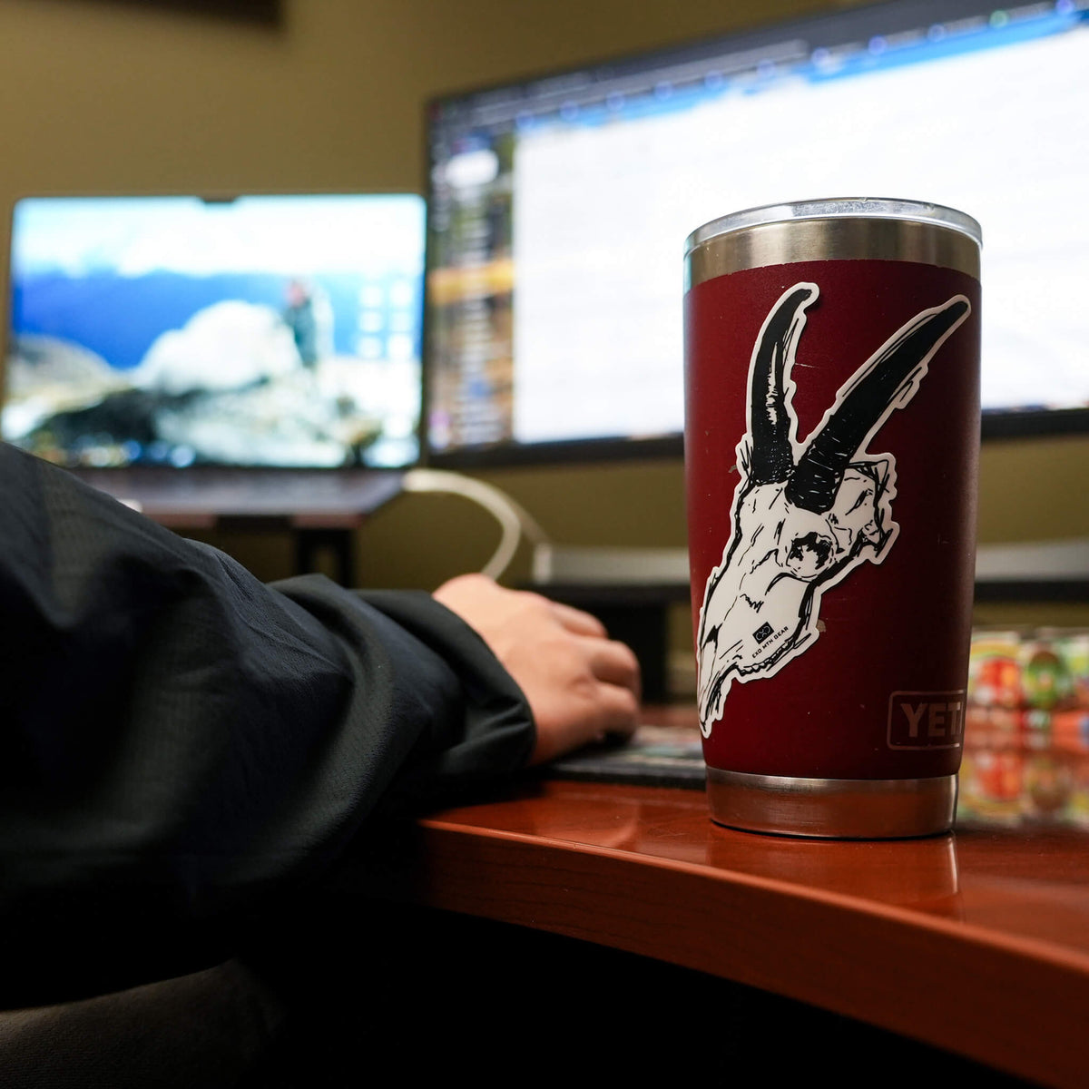 Exo Mountain Goat Decal – Exo Mtn Gear